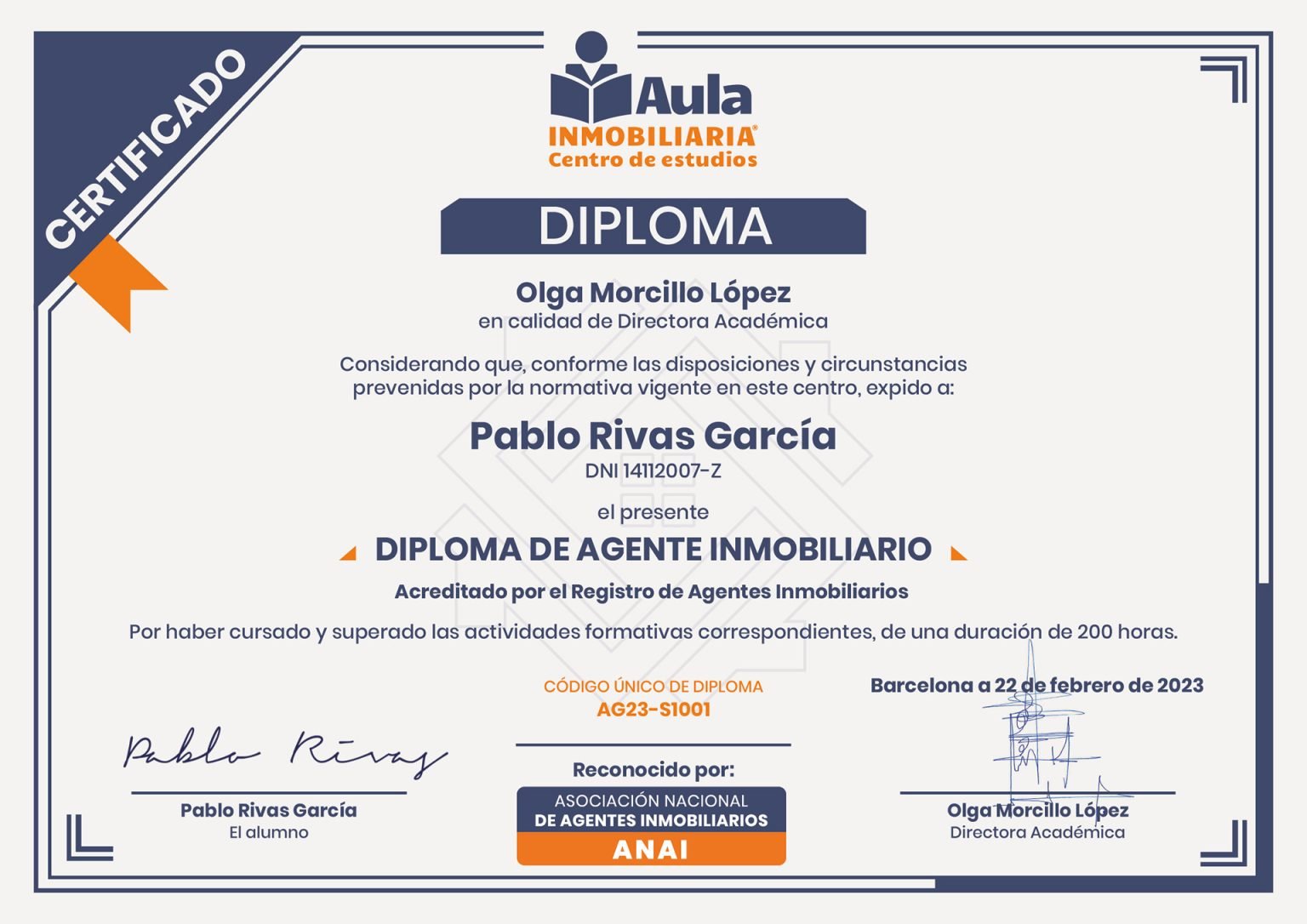 Curso Agente Inmobiliario Online • 390€ | Aula Inmobiliaria®